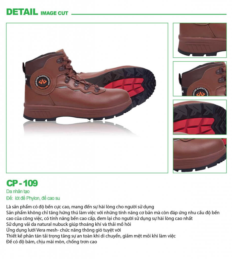 GIẦY BẢO HỘ HÀN QUỐC CAMPLINE CP-109
