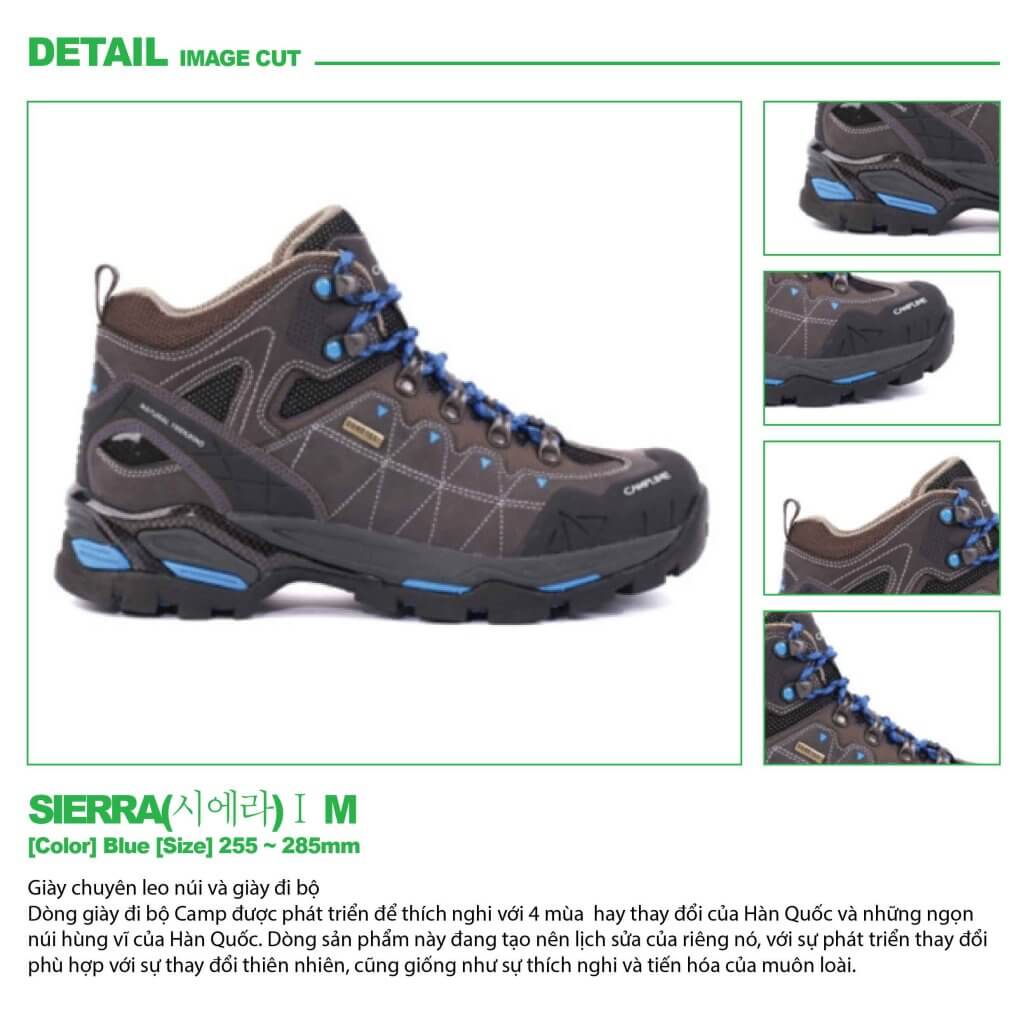 GIẦY BẢO HỘ HÀN QUỐC CAMPLINE SIERRA